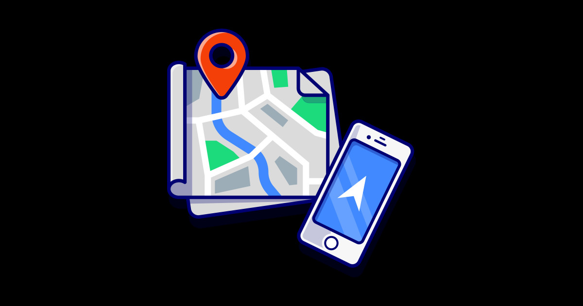 Maps Location And Phone Cartoon - Maps Location And Phone Cartoon ...