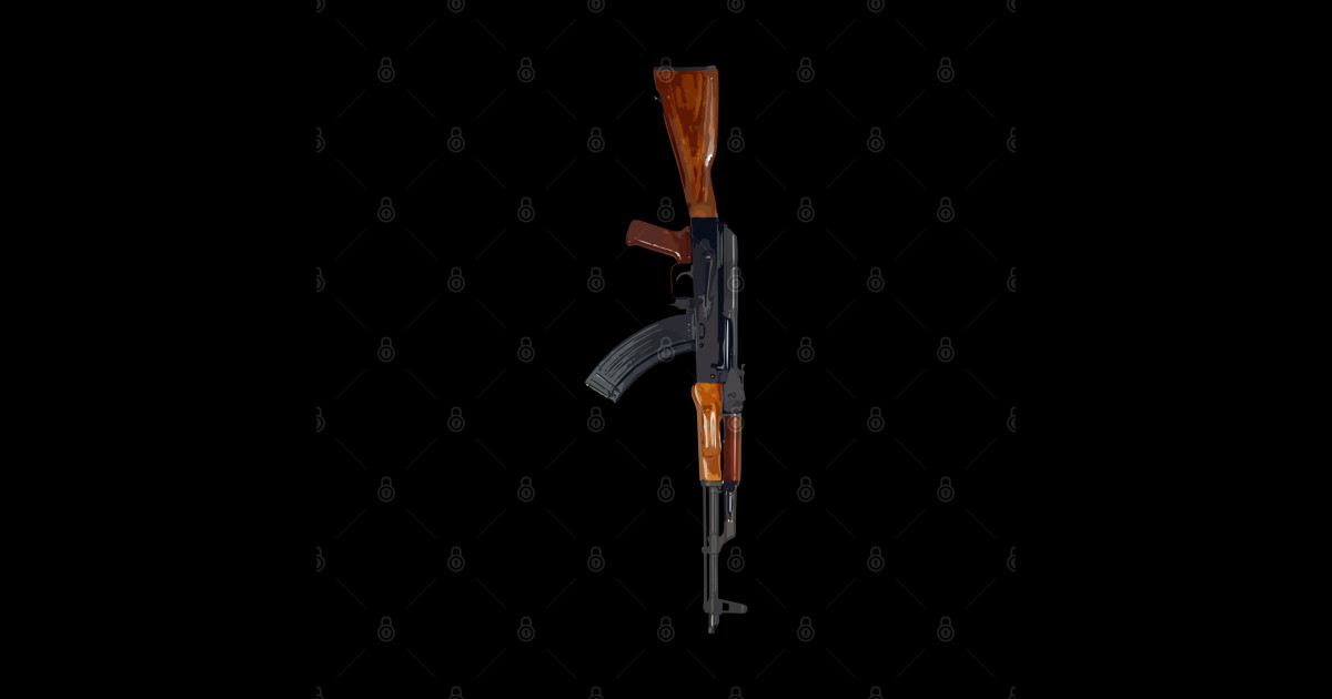 AKM Rifle - Akm - Sticker | TeePublic
