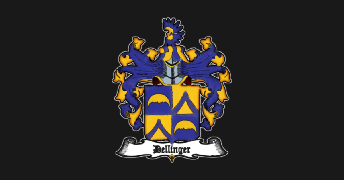 Dellinger Family Crest V. 3 - Dellinger - Sticker | TeePublic