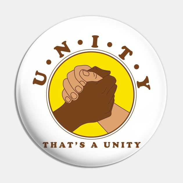 UNITY - Unity - Pin | TeePublic