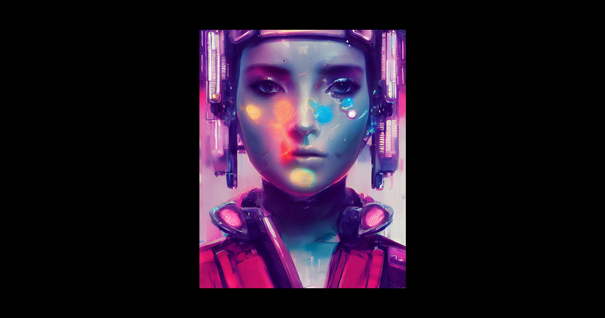 Netrunner female avatar - Netrunner - Posters and Art Prints | TeePublic