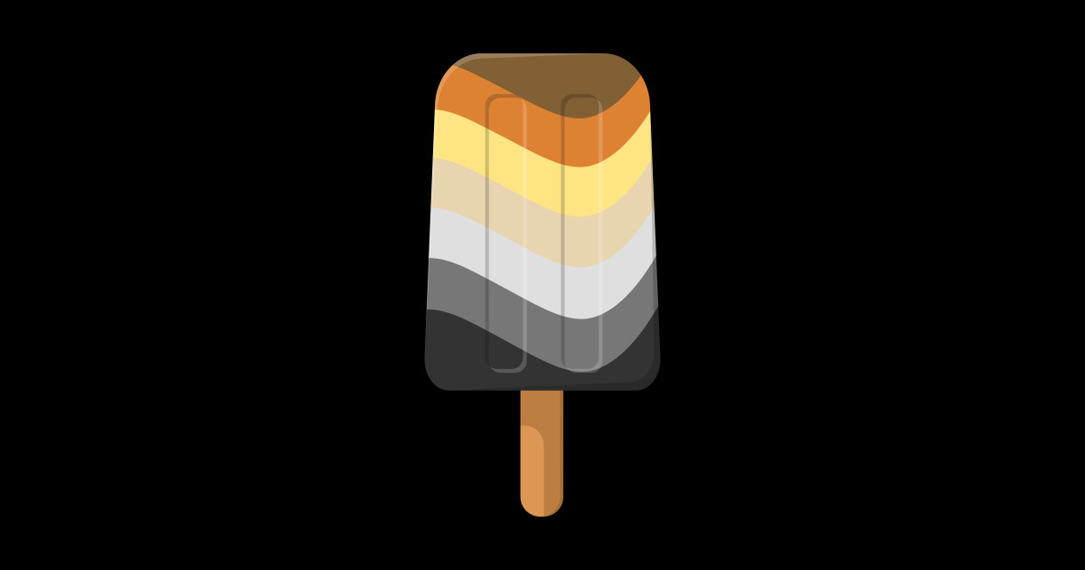 Cute Gay Bear Pride Flag Popsicle Gay Bear Pride Sticker Teepublic