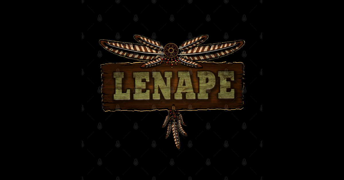 Lenape People Old Board - Lenape - Sticker | TeePublic