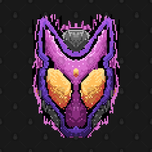 kamen rider gavv pixel - Kamen Rider Gavv - T-Shirt | TeePublic