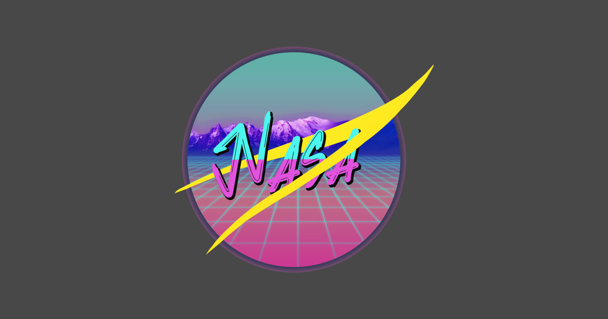 80s NASA Logo - Nasa - T-Shirt | TeePublic