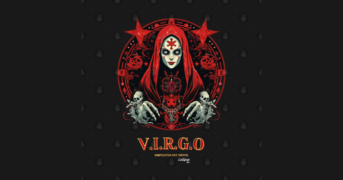 Dark Zodiac Virgo: The Veiled Enigma (Mini) - Virgo Zodiac Sign - T ...