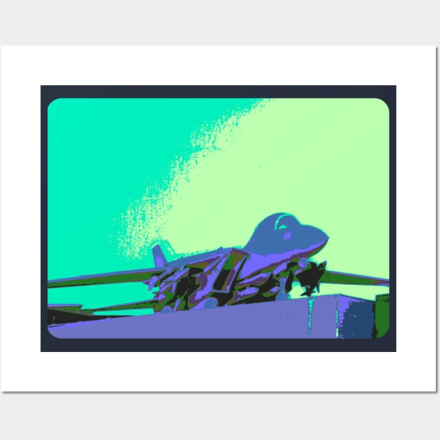 USAF F 14 Tomcat Art Poster - F 14 Tomcat - Posters and Art Prints ...