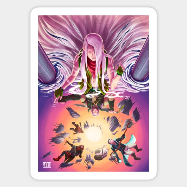 Hero's destiny - Hero - Sticker | TeePublic