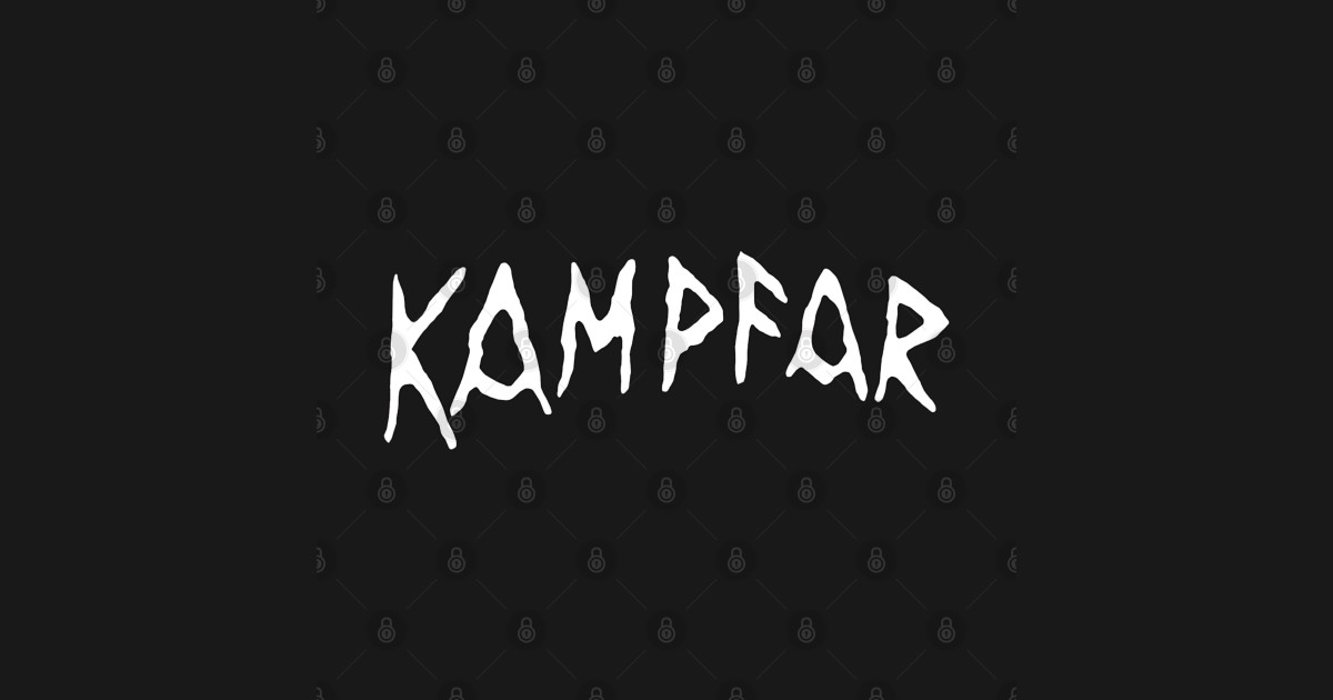 Kampfar Design Typo - Kampfar - T-Shirt | TeePublic