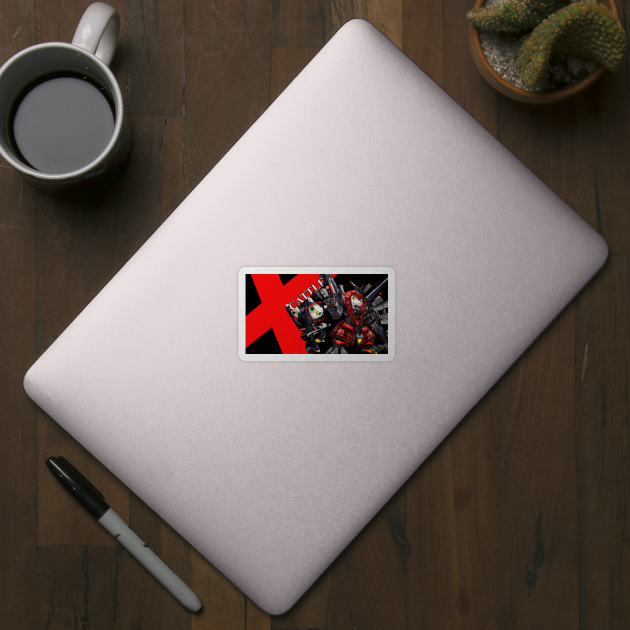 Persona 5 The Phantom X - Cattle - The Phantom X - Sticker | TeePublic