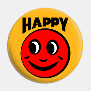 Psychedelic Emoji Smile Happy Face Pins and Buttons for Sale | TeePublic