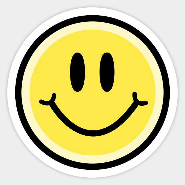 Generic Smiley Face Thing - Happy - Sticker | TeePublic