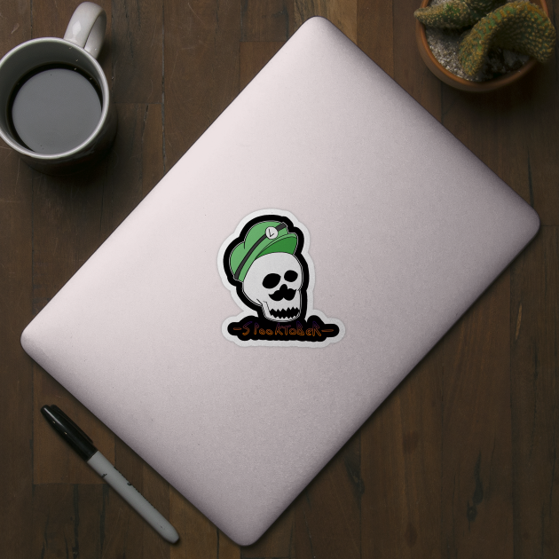 Spooktober 2021 Logo - Themattluigi - Sticker | TeePublic