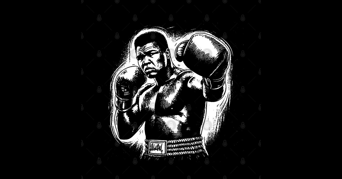 Muhammad Ali boxer - Muhammad Ali - Sticker | TeePublic