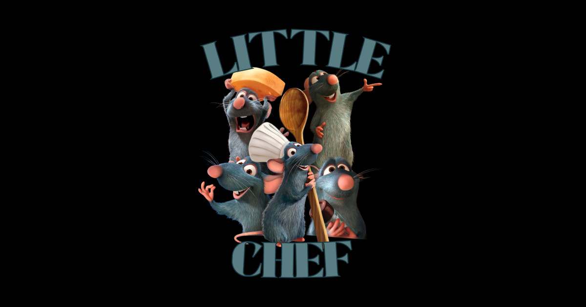 Little Chef, Remy Ratatouille Collage - Ratatouille - Sticker | TeePublic