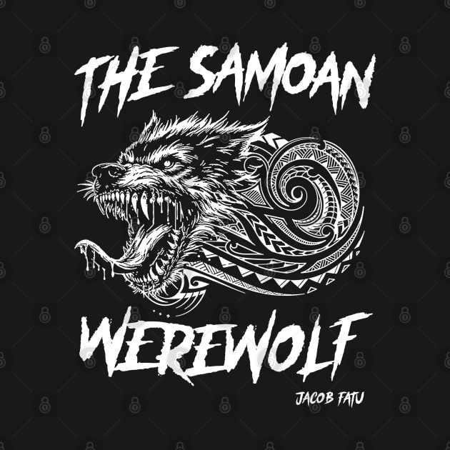 The Samoan Werewolf Jacob Fatu - Wrestling - T-Shirt | TeePublic