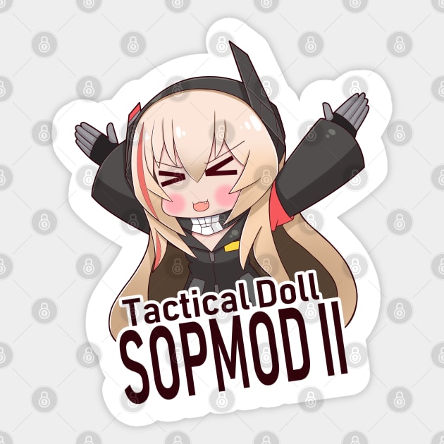 TDoll SOPMOD II - Gfl - Sticker | TeePublic