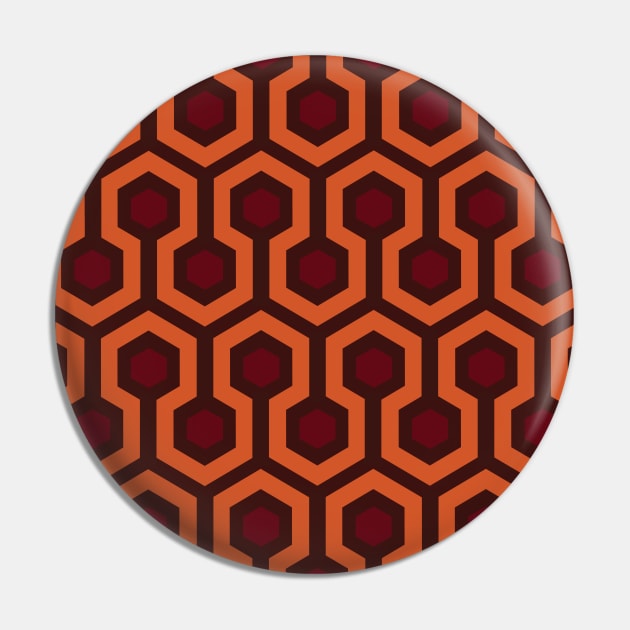 The Shining Carpet Pattern - The Shining - Pin | TeePublic