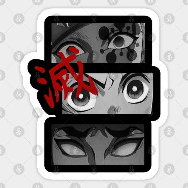 Demon Slayer Anime Design - Demon Slayer - Sticker | TeePublic