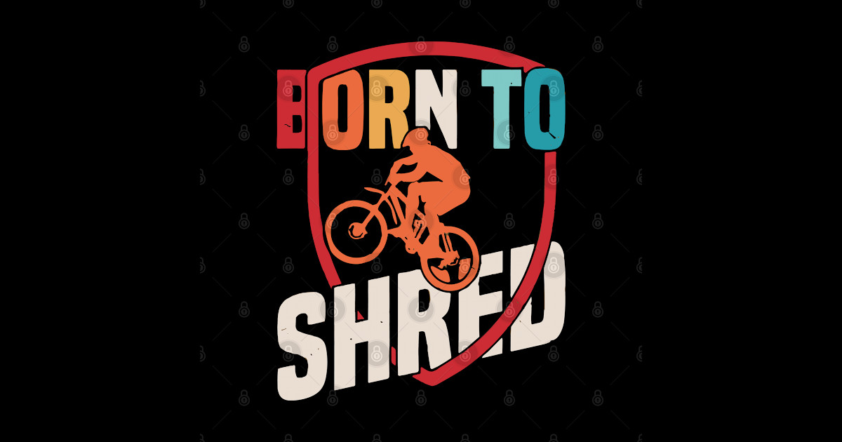 Born to Shred Vintage bmx Motorcycle - Vintage Bmx Motorcycle - Sticker | TeePublic