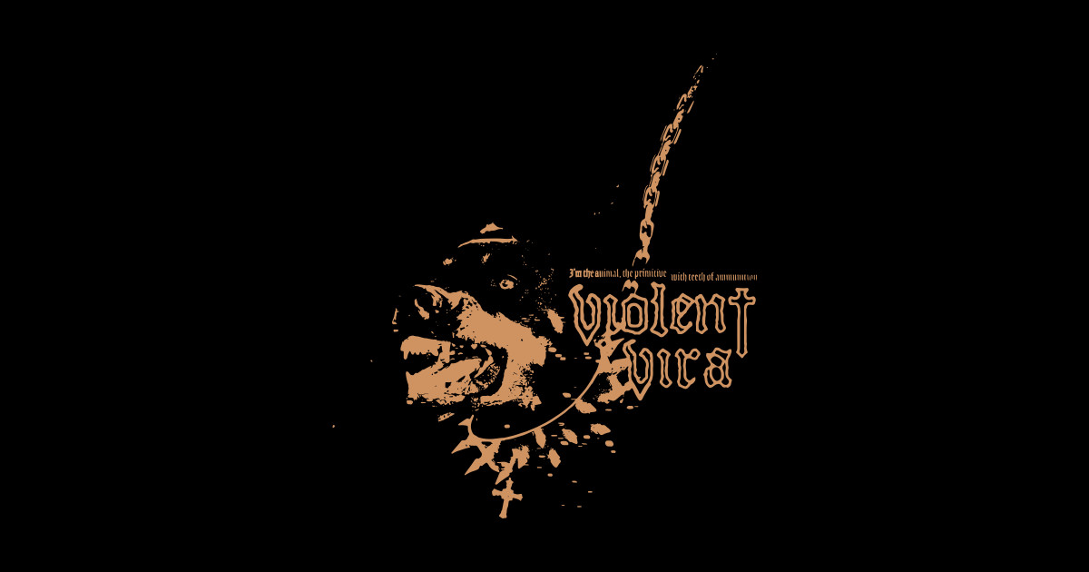 violent design a vira - Musician - Sticker | TeePublic