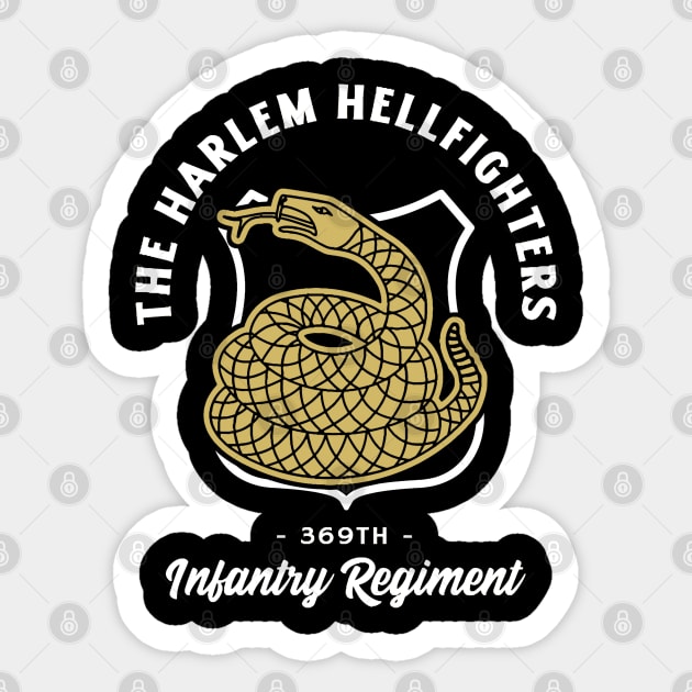 The Harlem Hellfighters - WW1 Infantry Regiment - Ww1 - Sticker | TeePublic
