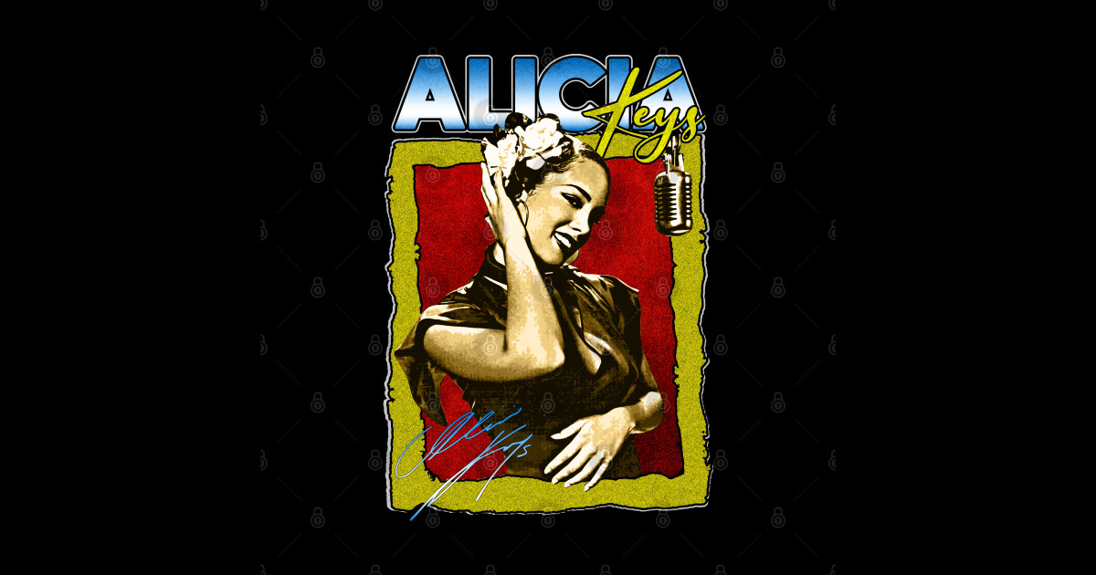 Alicia Keys - Alicia Keys - Sticker | TeePublic