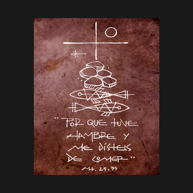 Porque tuve hambre y me disteis de comer / Illustration - Hand Drawn ...