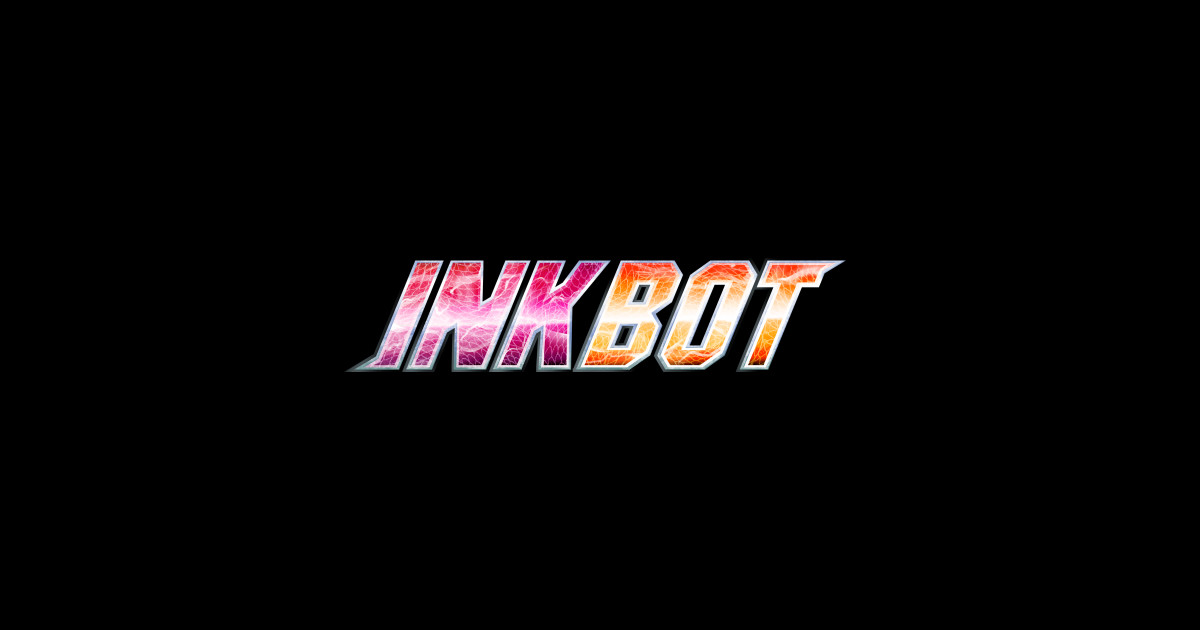 inkBot Logo 2019 - Logo - Sticker | TeePublic