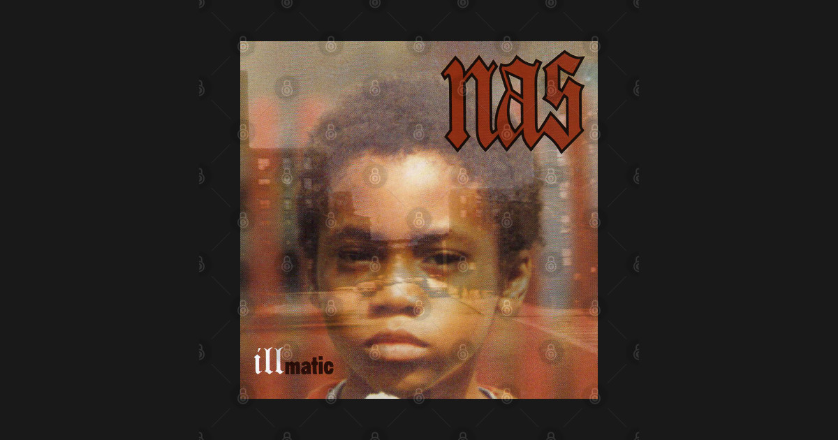 Nas Illmatic Album Cover Shirt Classic 90s Old School Hip Hop - Nas - T ...