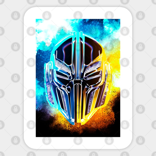 Mf Doom Mask - Mf Doom Mask - Sticker | TeePublic