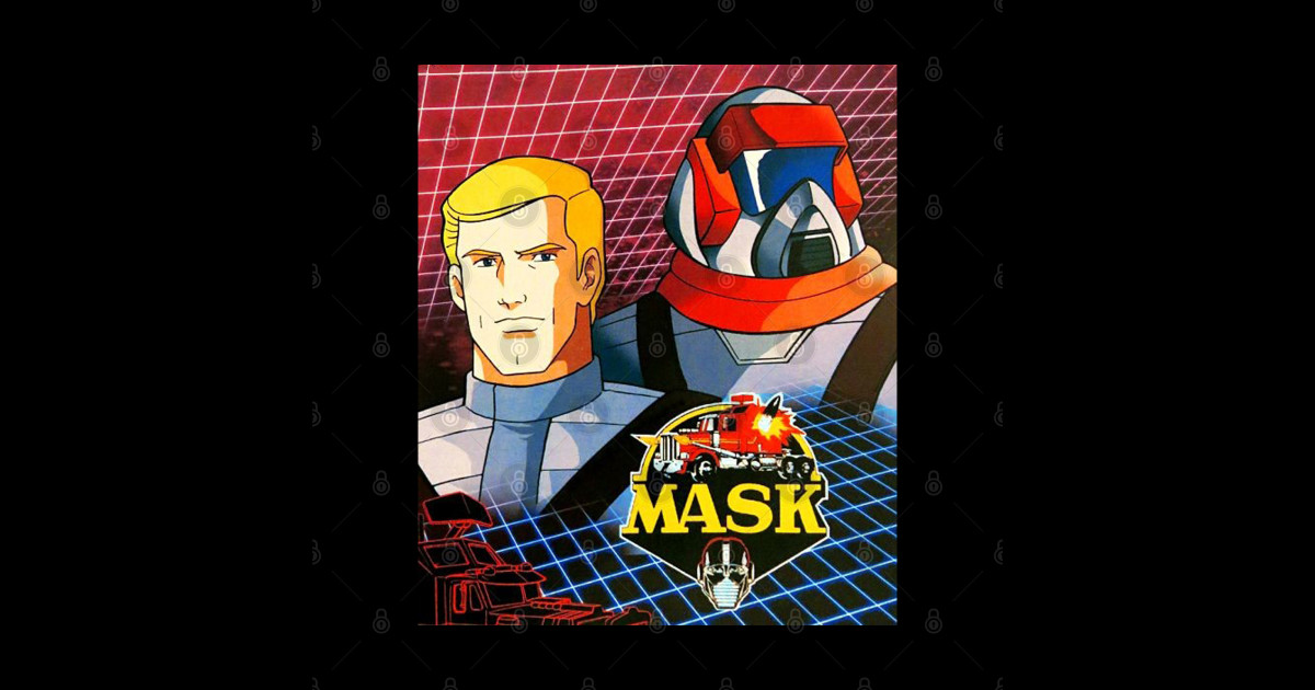 M.A.S.K. - Mask Cartoon - Sticker | TeePublic