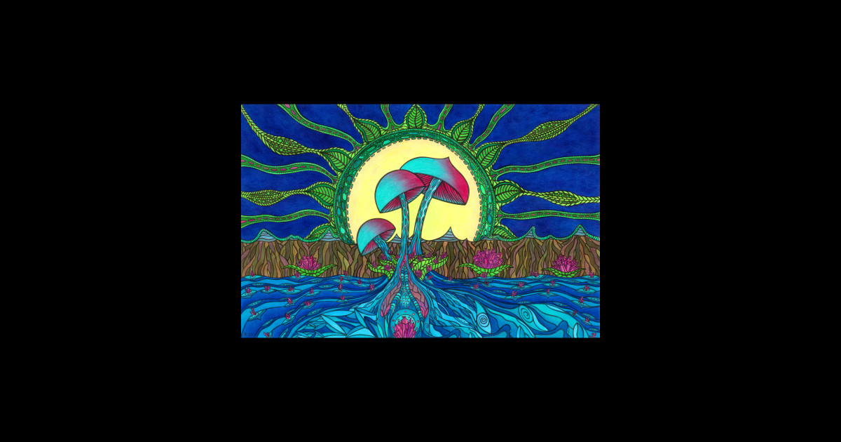 The Source - Colorful Artwork - Sticker | TeePublic