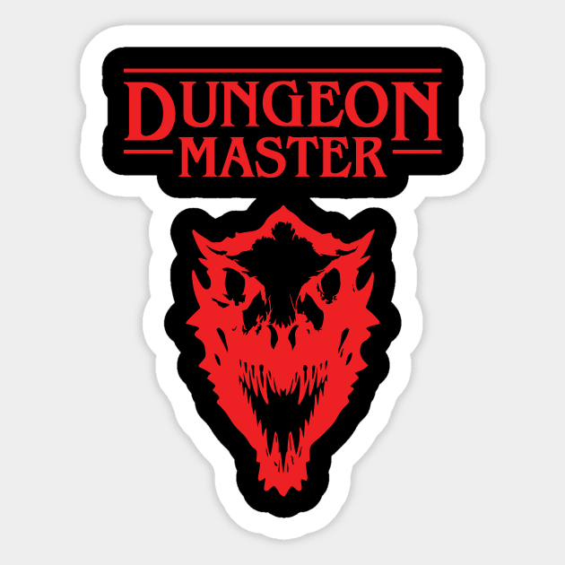 Dungeon Master - Dnd - Sticker | TeePublic