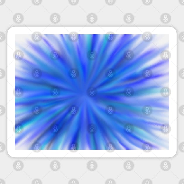 Purple Burst - Purple - Sticker | TeePublic