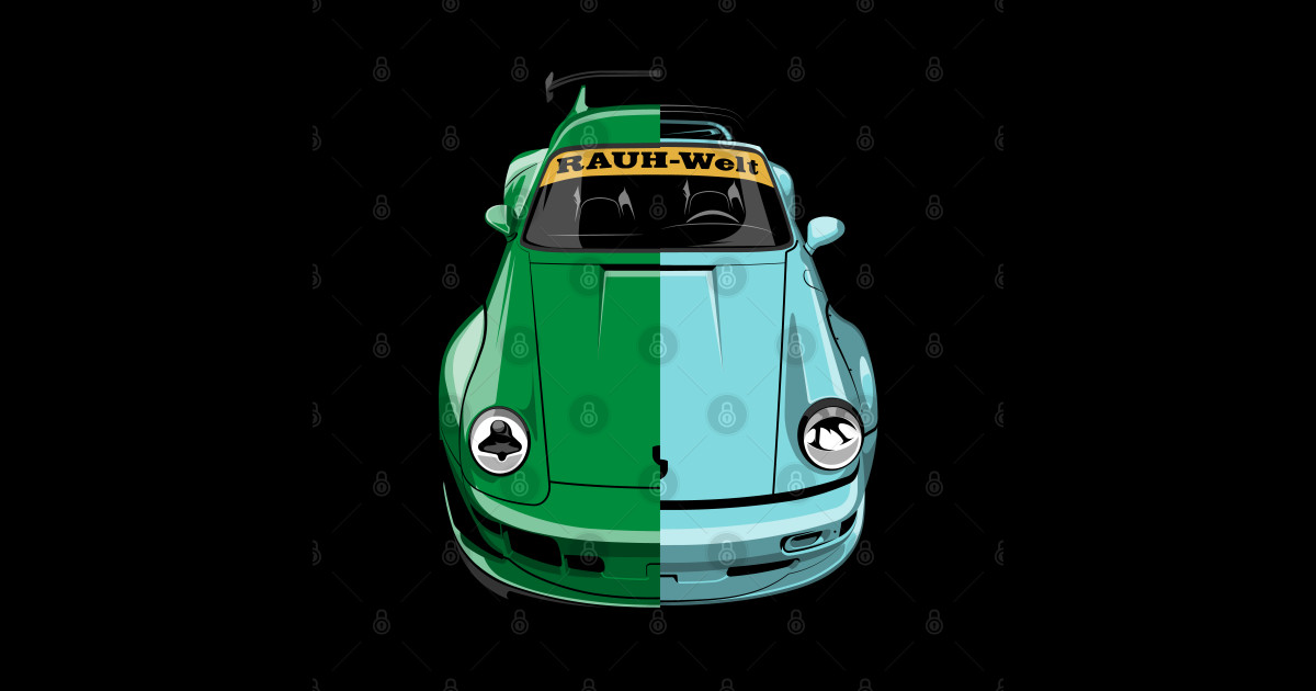 RWB - Porsche 911 - Sticker | TeePublic
