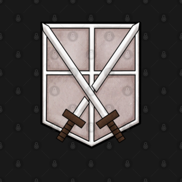Shingeki no Kyojin - Trainee emblem - Trainee - T-Shirt sold by ...