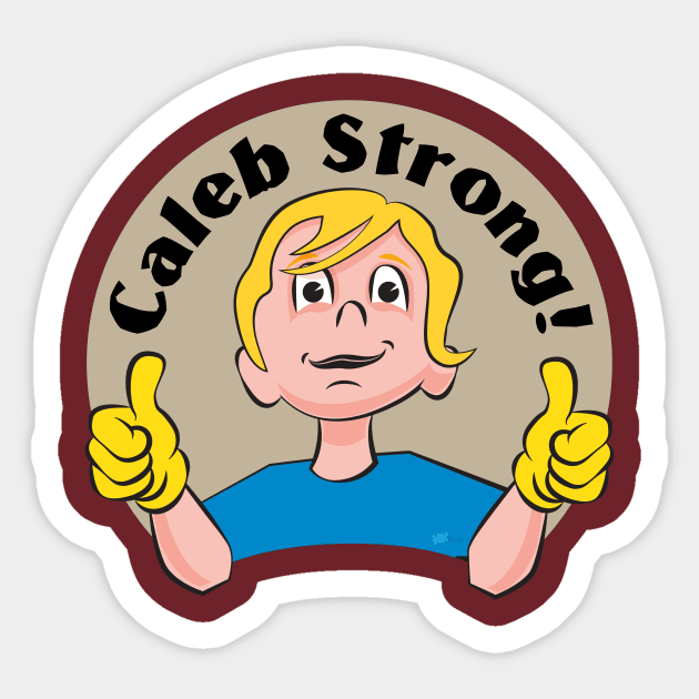 Caleb Strong-emoji - Caleb - Sticker | TeePublic