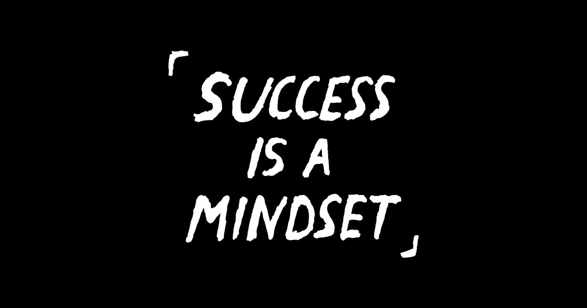 Success Is A Mindset Quote - Tate Top G Quotes - Sticker | TeePublic