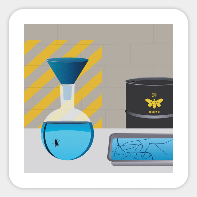 The Breaking Bad Lab - Breaking Bad - Sticker | TeePublic