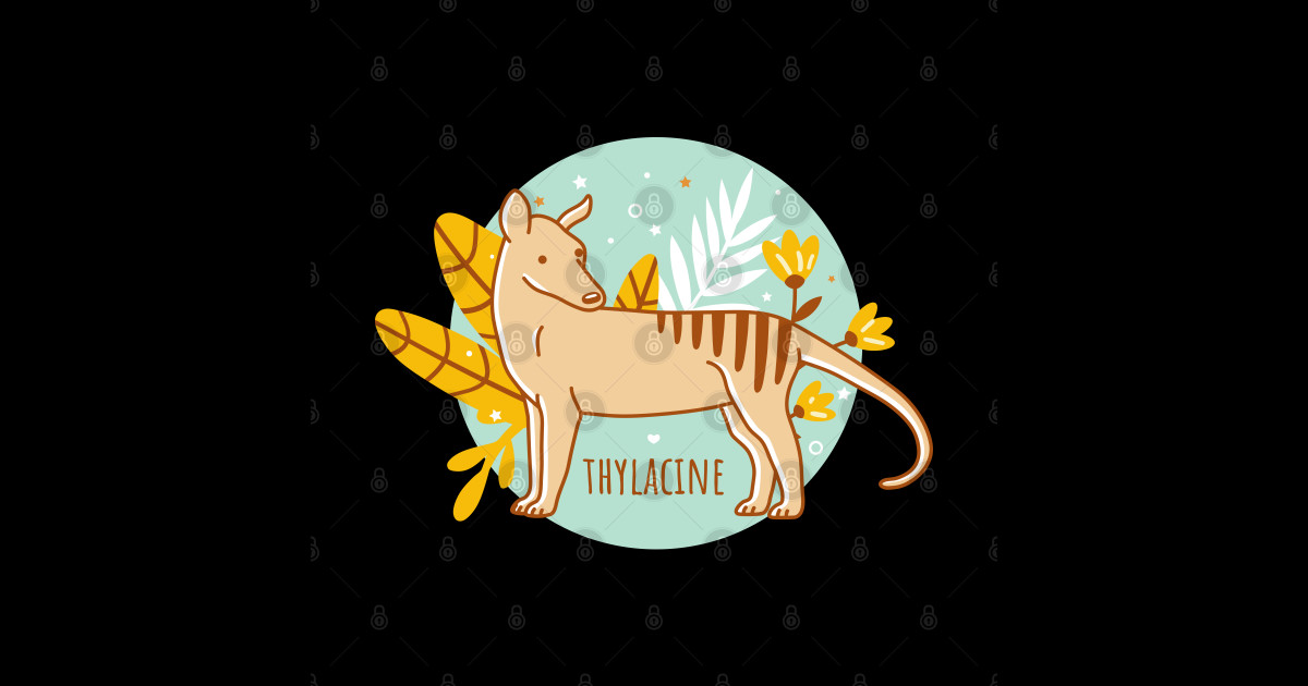 Tasmanian Tiger - Tasmanian Tiger - Sticker | TeePublic