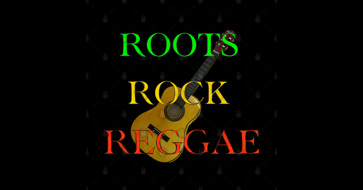 Roots rock reggae - Jamaica Rasta colours on a guitar - Jamaican ...