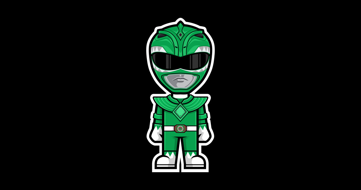 Green Ranger - Green Ranger - Sticker | TeePublic
