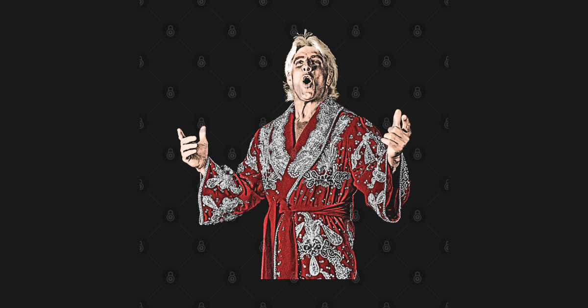 Ric Flair Pose - Ric Flair - T-Shirt | TeePublic