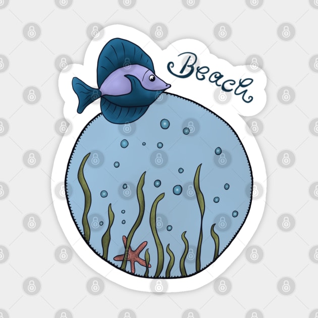 Beach - Strand - Sticker | TeePublic