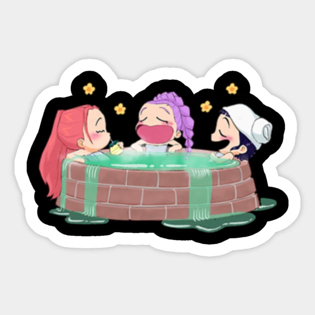 Relaxing Hot Tub Moment – Kpop Demon Hunters Chibi Girls - Demon ...