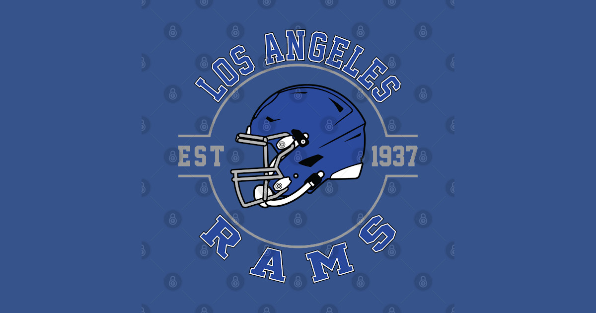 Rams - LAS Vintage - Los Angeles Rams - T-Shirt | TeePublic