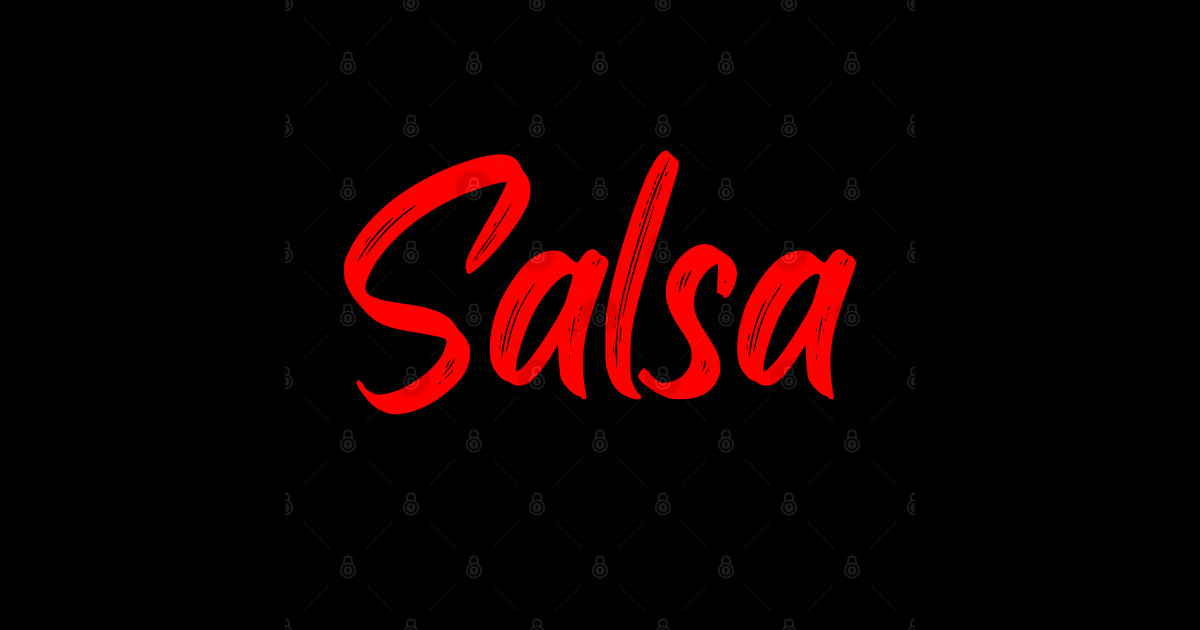 Salsa Forever. - Salsa - Sticker | TeePublic
