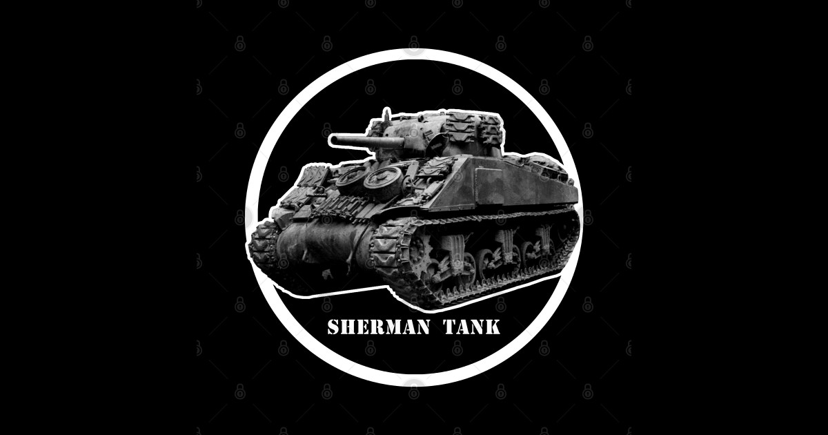 M4 Sherman Tank World War 2 - Sherman Tank - Shorts | TeePublic