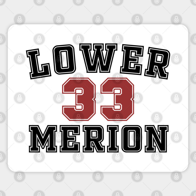 LOWER MERION - Basketball - Sticker | TeePublic